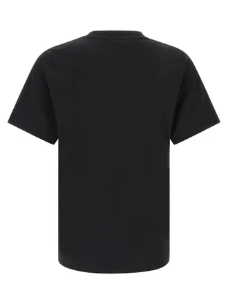Palm Angels Mens Black Cotton T-Shirt