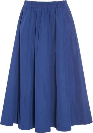 Bitte Kai Rand Femme, Jupes, Bleu, Taille: 44 FR Jupe en Popeline Bleu Crépuscule