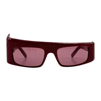 GCDS Gcds, Femme, Accessoires, Rouge, Taille: ONE Size Lunettes de soleil