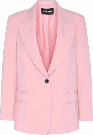 Black Label Blazer - Nude