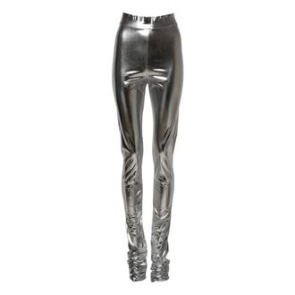 Dolce & Gabbana Slim Fit Leggings Hose - - Trousers - Damen - Grau - XS