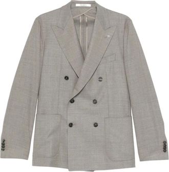 Tagliatore Homme, Vestes, Gris, Taille: M Blazer Crois&eacute;