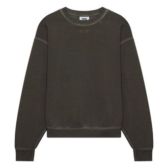 GCDS Rundhals-Sweatshirt - - Sweatshirts & Hoodies - Herren - Gr&uuml;n - L