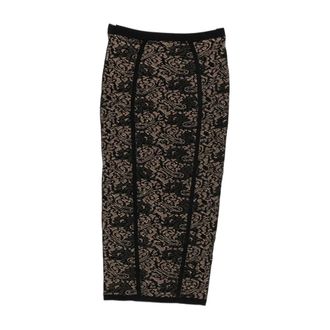 Elisabetta Franchi Spitzen-Bleistiftrock - - Skirts - Damen - Schwarzk - L
