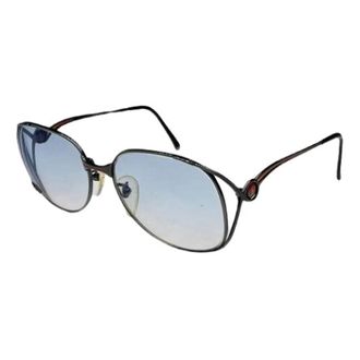 Saint Laurent Lunettes de soleil vintage Pre-owned - Femme - Pre-owned - Bleu - Taille: ONE Size