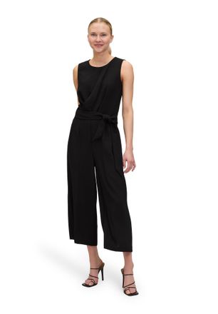 Betty & Co Damen Jumpsuit ohne Arm Schwarz,46
