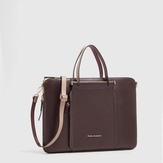 Piquadro Sacoche dordinateur portable fine Circle - Femme - Sacs - Brun - Taille: ONE Size