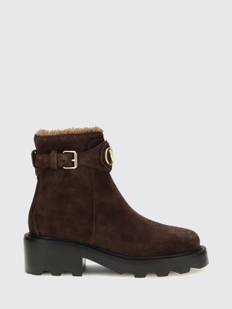 Valentino Garavani Bottes Femme couleur &eacute;b&egrave;ne