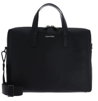 Calvin Klein Must Laptop Bag K50K511221, Sac pour Ordinateur Homme, Noir (CK Black Pique), OS
