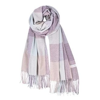 Generic &Eacute;charpe pour homme Bonnet Gants &Eacute;charpe &Eacute;paissir Chaud Franges &Eacute;charpe Blanche Femme Soie, a, taille unique