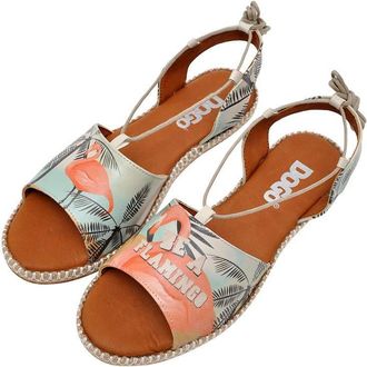 Dogo Damen Sandalen Hazel - Be a Flamingo Vegane Damen Sommer Sandalen
