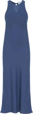 SoAllure Femme, Robes, Bleu, Taille: 46 FR Halter Midi Dress