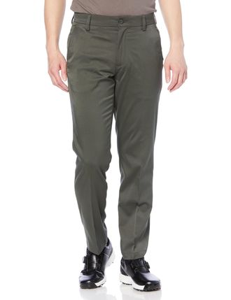 Amazon Essentials Herren Golf-Stretchhose, Gerade Geschnitten, Olivgr&uuml;n, 35W / 32L
