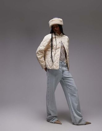 & Other Stories Steppjacke in Beige-Neutral