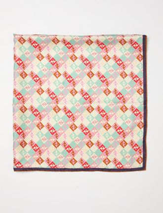 Fendi Seidentuch FENDI Damen Farbe Gr&uuml;n