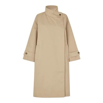 Lollys Laundry Single-Breasted Coat - - Coats - Damen - Beige - XL