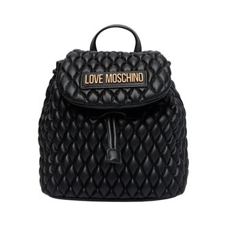 Love Moschino Gesteppter Rucksack - - Bags - Damen - Schwarzk - ONE SIZE
