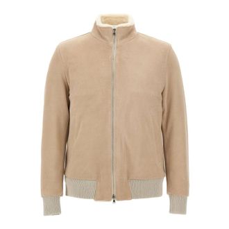 Barba Homme, Vestes, Beige, Taille: XL Rivet Jacket