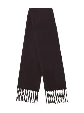 Destin écharpe à franges - Marron