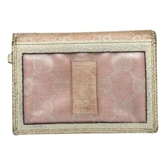 Gucci Porte-cartes Horsebit 1955 Pre-owned - Femme - Pre-owned - Rose - Taille: ONE Size