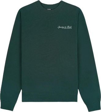 Sporty & Rich Femme, Sweatshirts et sweats &agrave; capuche, Vert, Taille: 38 FR SweaT-shirts