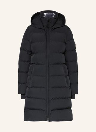 Wellensteyn Wellensteyn Steppmantel Goldmine Long Mit Dupont Sorona-Isolierung Und Abnehmbarer Kapuze schwarz