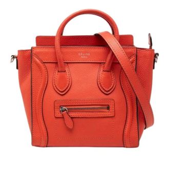 Celine Pre-owned Luggage Tote - Femme - Pre-owned - Orange - Taille: ONE Size