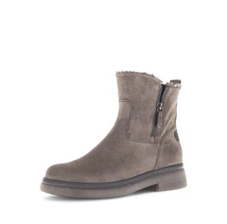 Gabor Damen Chelsea Boots, Frauen Stiefeletten,Booties,halbstiefel,Kurzstiefel,uebergangsschuhe,uebergangsstiefel,flach,Mohair,40 EU / 6.5 UK