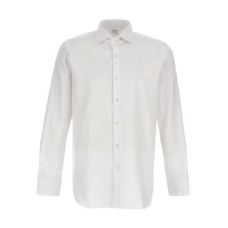 Bagutta Herren, Shirts, Wei&szlig;, LGr&ouml;&szlig;e