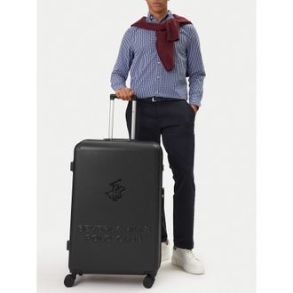 Beverly Hills Polo Club Gro&szlig;er Koffer Beverly Hills Polo Club CEO-BHPC-L-003-08-BLACK Schwarz