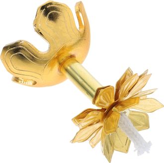 Aboofan Dochthalter F&uuml;r &Ouml;llampen Lotus-butterlampenhalter Messingbeschichteter &Ouml;lbrenner Vintage-kerzenst&auml;nder Tibetische &Ouml;llampen-Teile Teelichthalter &Ouml;llamp