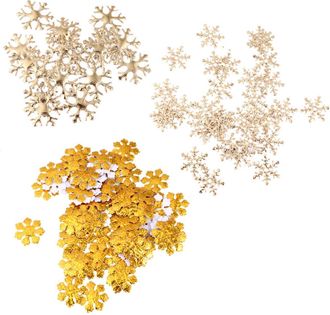 Valiclud 500 St&uuml;ck Weihnachtskonfetti Schneeflocken Dekoration Leichtes Sicheres Papierkonfetti f&uuml;r Hochzeit Party und Festtagsstimmung