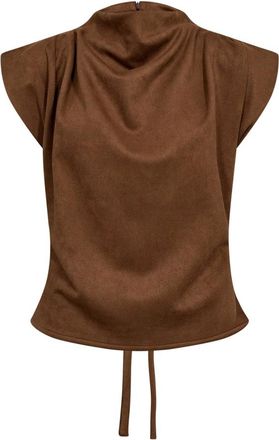 Co'Couture Femme, Blouses et Chemises, Brun, Taille: 36 FR Blouses