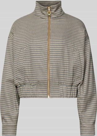 HUGO BOSS Regular Fit Kurzblazer mit Allover-Muster Modell AMEFINE