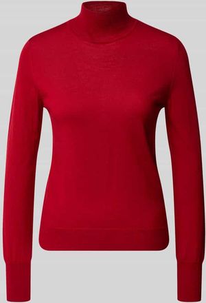 Jake*s Rollkragenpullover aus Wolle mit Feinstrick