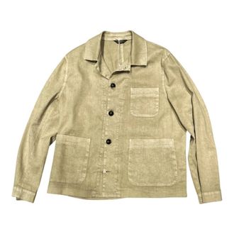 Circolo 1901 Panama Jacke - - Jackets - Herren - Beige - 2XL