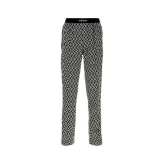 Tom Ford Stretch Seidensatin PJ Hose - - Nightwear & Lounge - Herren - Mehrfarbig - L
