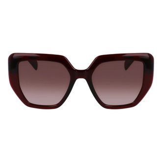 Liu Jo Femme, Accessoires, Rouge, Taille: 52 MM Lunettes de soleil Lj788S