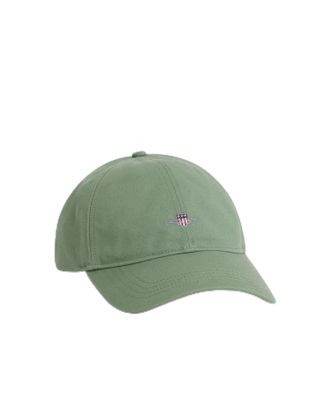 GANT Unisex Shield Cotton Twill Cap Baseballkappe, Kalamata Green, One Size