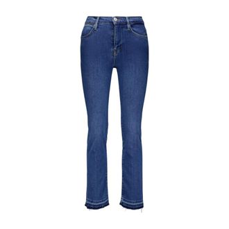 Frame Denim Klassische Denim Baumwollhose - - Jeans - Damen - Blau - W31