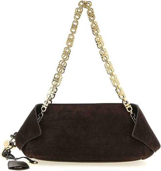 Ferragamo Sac Port&eacute; &Eacute;paule - Marron