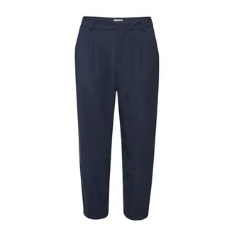 Kaffe Midnight Marine Cropped Hose Suiting - - Trousers - Damen - Blau - S