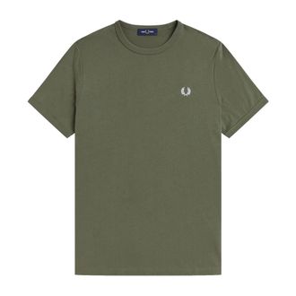 Fred Perry Homme, Tops, Vert, Taille: L T-Chemises