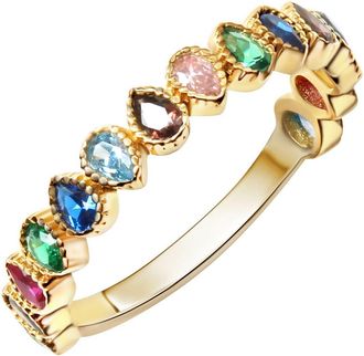 Fascination by Ellen K Ring 375/- Gelbgold Zirkonia