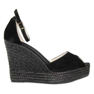 Espadrilles Wedges - - Shoes - Damen - Schwarzk - 41 EU