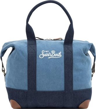 MC2 Saint Barth Homme, Sacs, Bleu, Taille: ONE Size Sac de voyage multicolore avec fermeture &eacute;clair