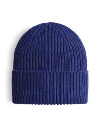 someday Damen M&uuml;tze | BEKY SOFT Strickm&uuml;tze mit Wolle electric blue, 0