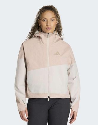 adidas adidas Performance - Terrex xploric Climaproof - 2-lagige Jacke in Wonder Taupe / Beige-Neutral