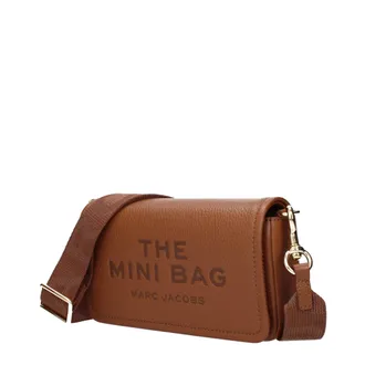 Marc Jacobs Womens Brown Leather Crossbody Bag