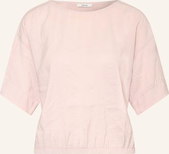 OPUS Blusenshirt Seira Im Materialmix Mit 3/4-Arm rosa